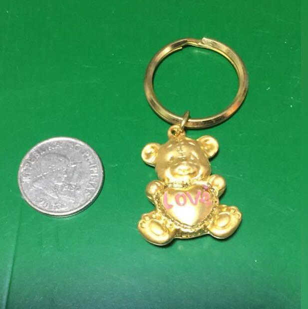 Vintage 1997 Precious Moments Brass Keychain 2.5cm unused, Hobbies ...