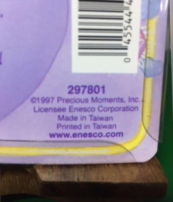 Vintage 1997 Precious Moments Brass Keychain 2.5cm unused, Hobbies ...