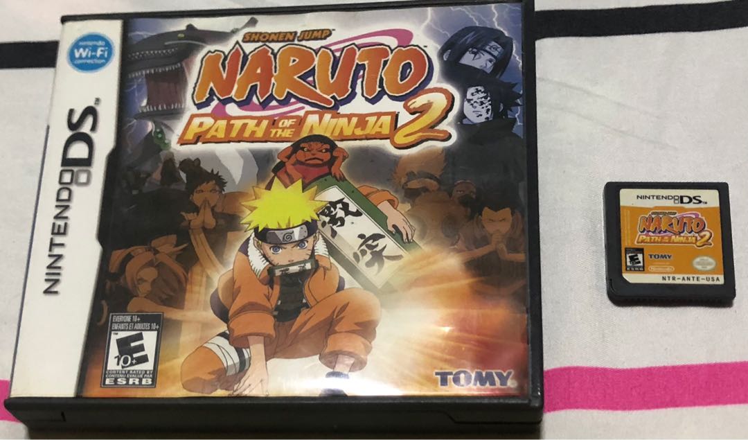 VINTAGE Naruto Path of the Ninja 2 (Nintendo DS), Hobbies & Toys ...