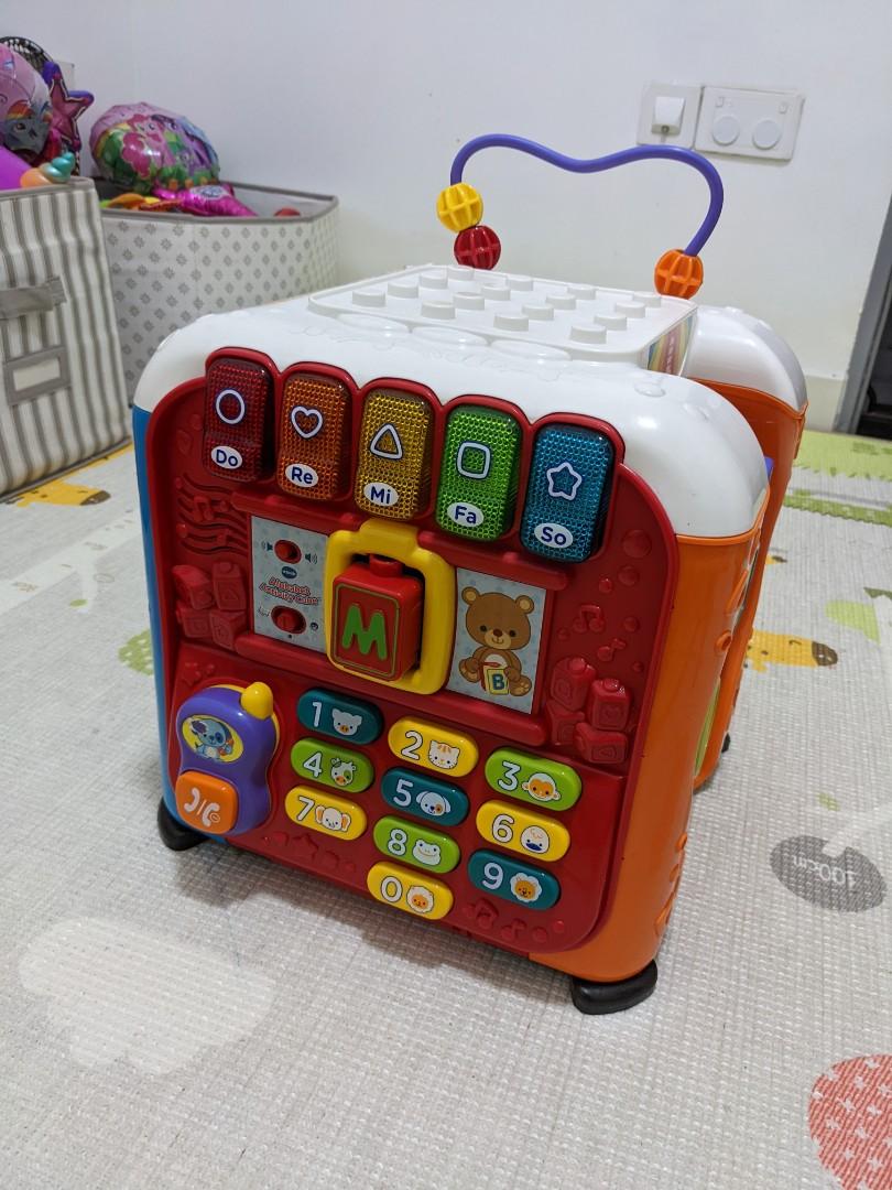 VTech Alphabet Activity Cube, Babies & Kids, Infant Playtime on Carousell