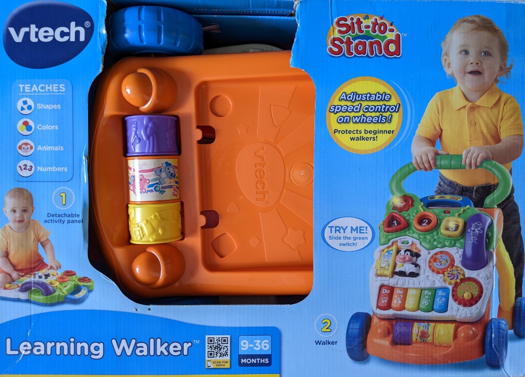 Vtech sit-to-stand, Hobbies & Toys, Toys & Games on Carousell