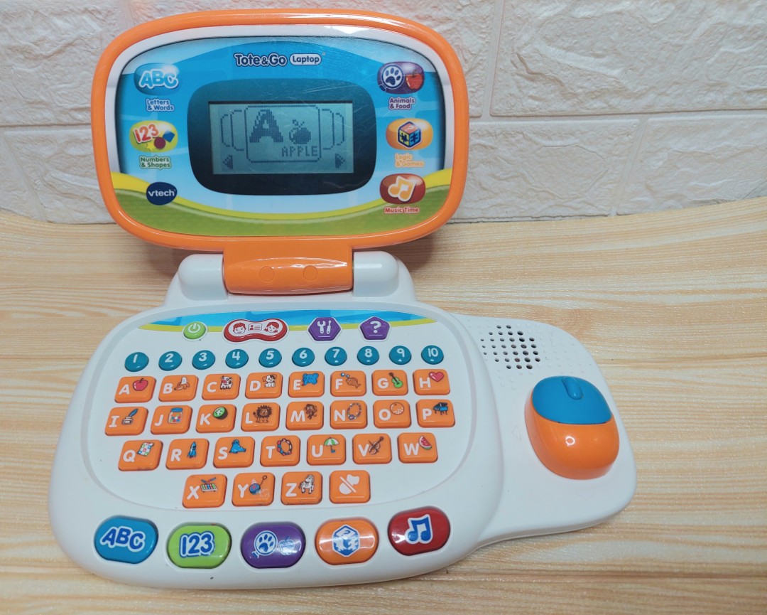 Vtech tote and go laptop, Hobbies & Toys, Toys & Games on Carousell