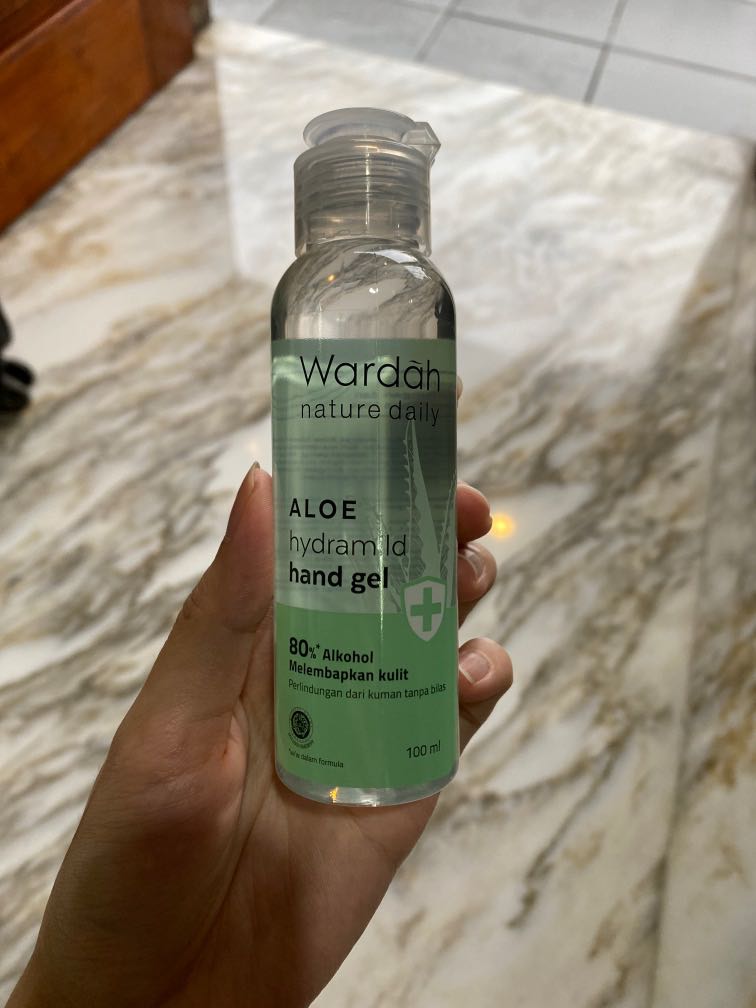 Wardah hand sanitizer, Kesehatan & Kecantikan, Kulit, Sabun & Tubuh di ...