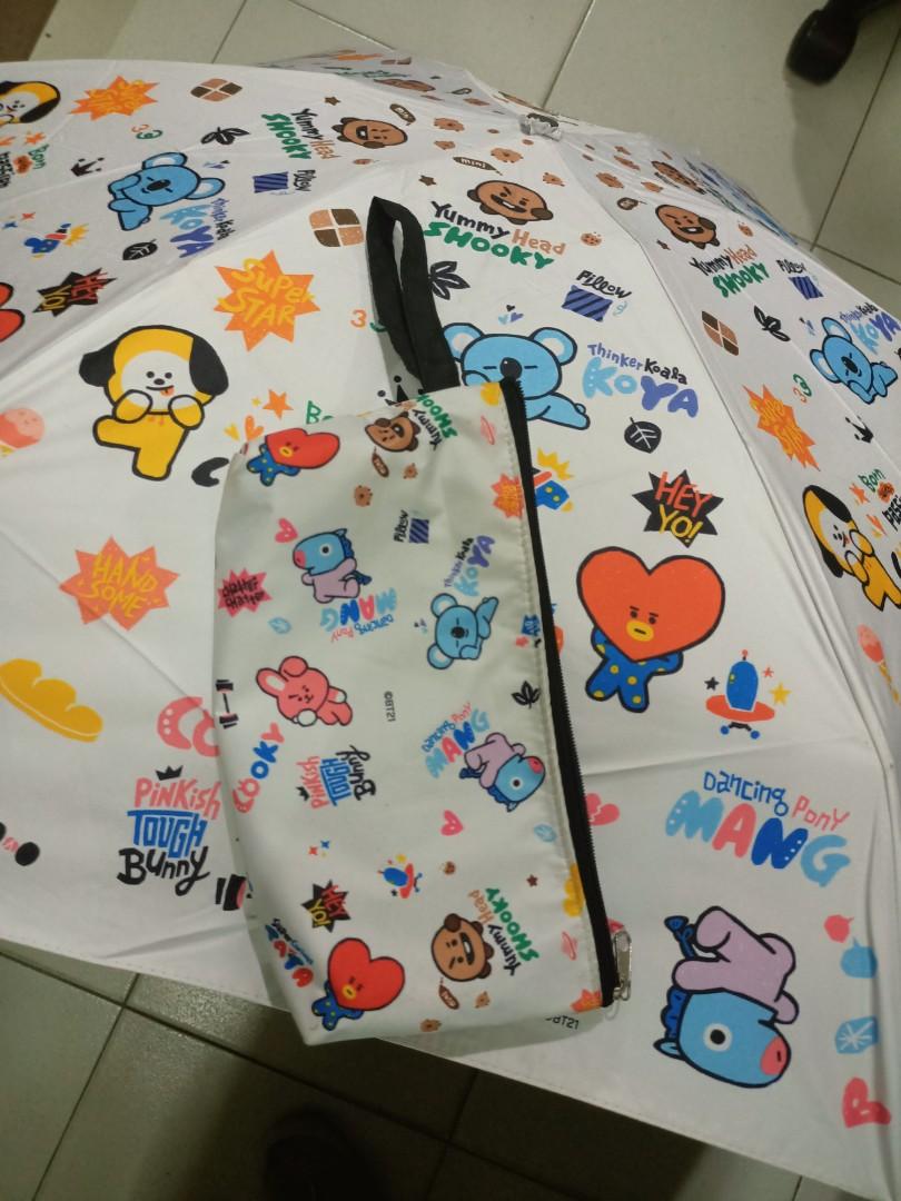 WATSONS X BT21 OFFICIAL UMBRELLA, Hobbies & Toys, Memorabilia ...