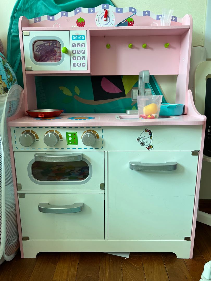 Wooden Kitchen Set, Babies & Kids, Baby Nursery & Kids Furniture, Other ...