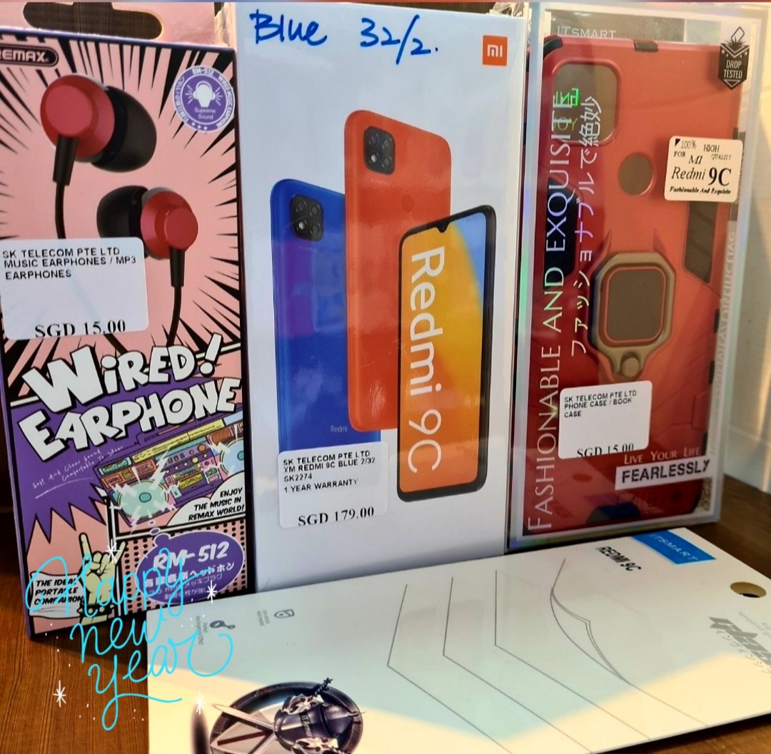 Xiaomi Redmi 9C 32GB+2GB RAM(Brand New), Mobile Phones & Gadgets ...