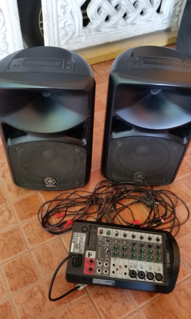 YAMAHA Portable PA System Stagepas 400i, Audio, Soundbars, Speakers ...