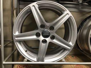 Original AUDI STOCK 17”, Car Accessories, Tyres & Rims on Carousell