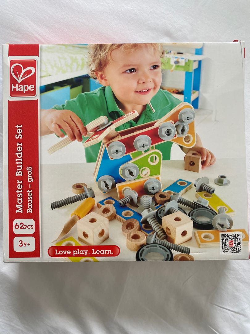 62 pcs HAPE Master Builder Set, Hobbies & Toys, Toys & Games on Carousell
