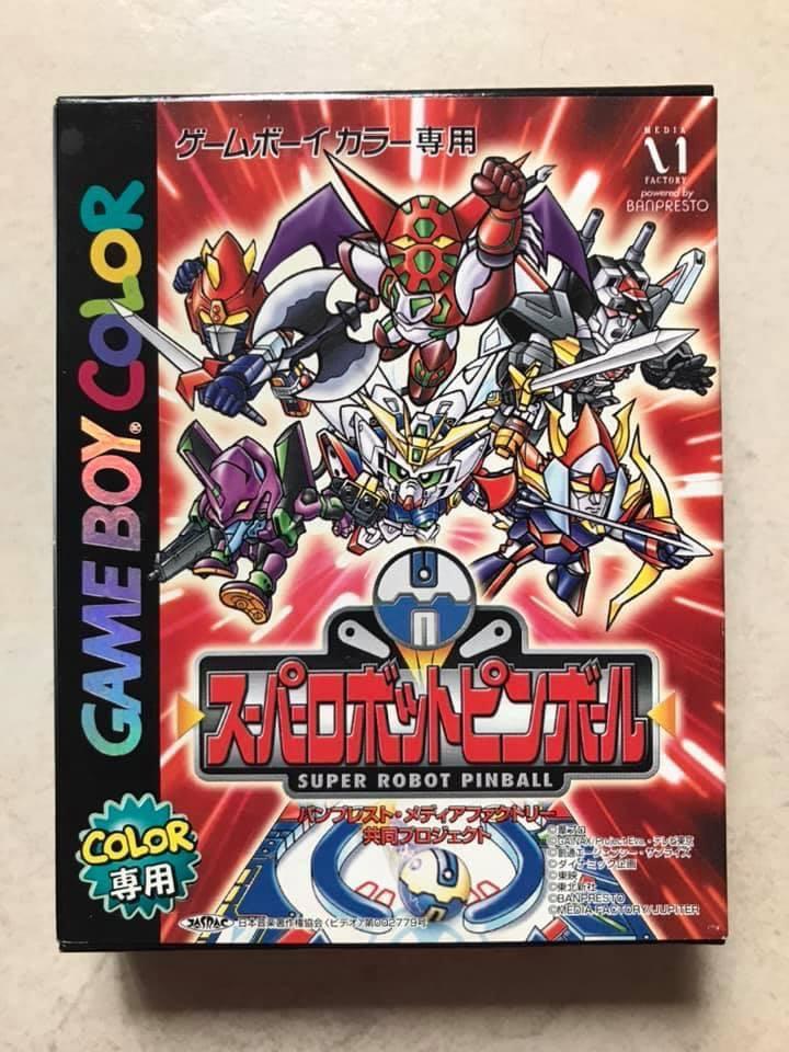 日版 GBC 超級機械人大戰波子機 SUPER ROBOT WARS PINBALL 機戰波子機, 遊戲機, 遊戲機遊戲, Nintendo ...