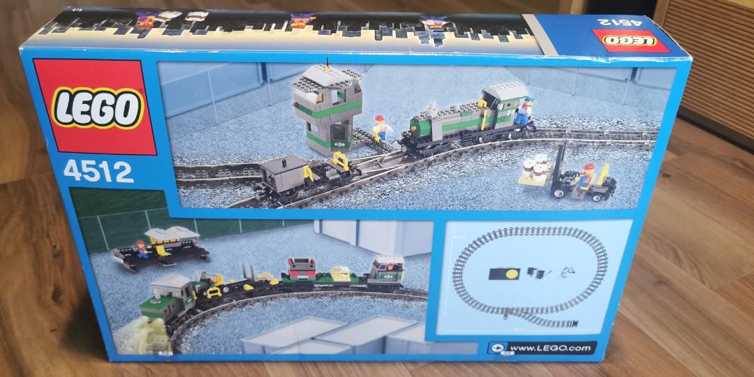 全新未開盒 misb LEGO 4512 Cargo Train 9V 載貨火車, 興趣及遊戲, 玩具 & 遊戲類 - Carousell