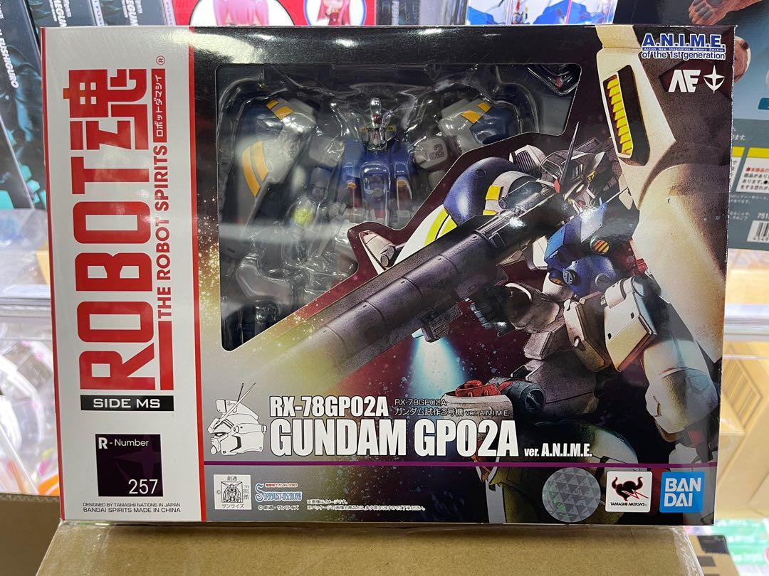 全新 Robot魂 高達0083 RX-78 GP02A ver. a.n.i.m.e, 興趣及遊戲, 玩具 & 遊戲類 - Carousell