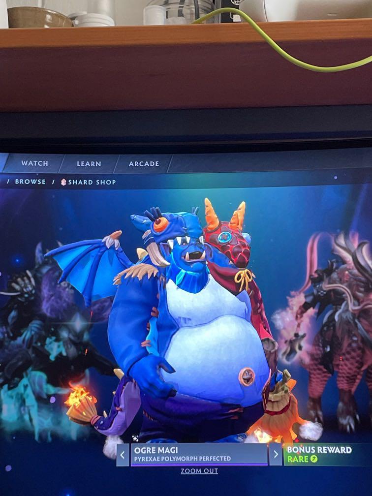 Aghanim’s collector cache orge set, Video Gaming, Gaming Accessories ...