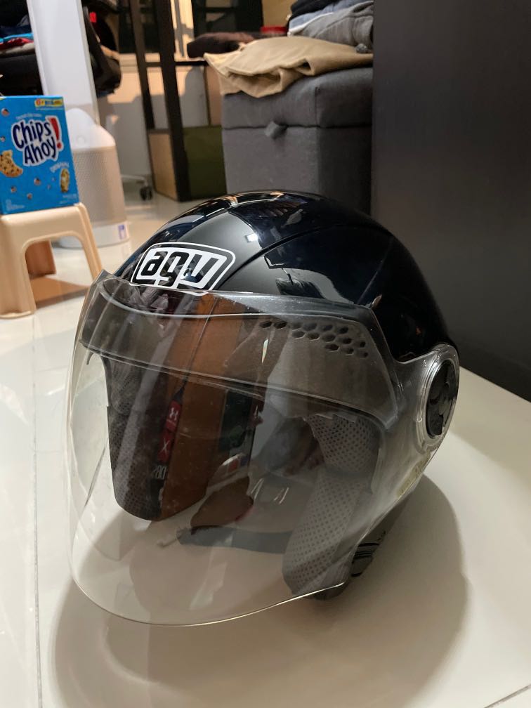 AGV city light Helmet, Motorcycles, Motorcycle Accessories on Carousell
