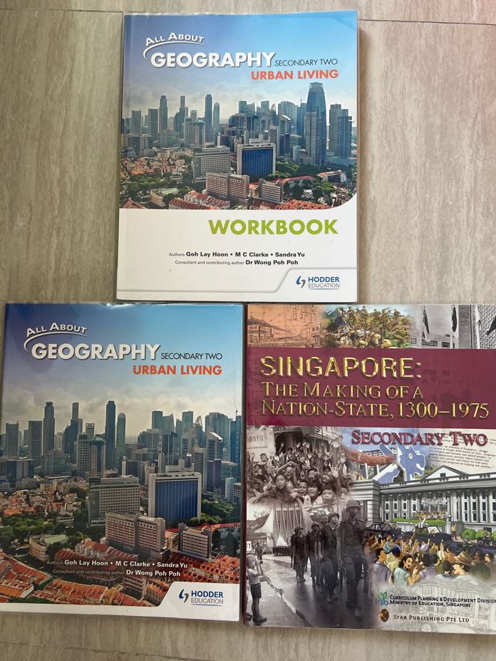 All About Geography Textbook & workbook , History Textbook (The making ...
