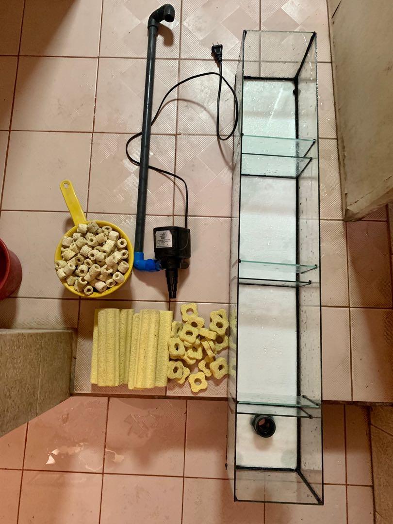 All In Aquarium Overhead Sump and Filter, Pet Supplies, Homes & Other ...