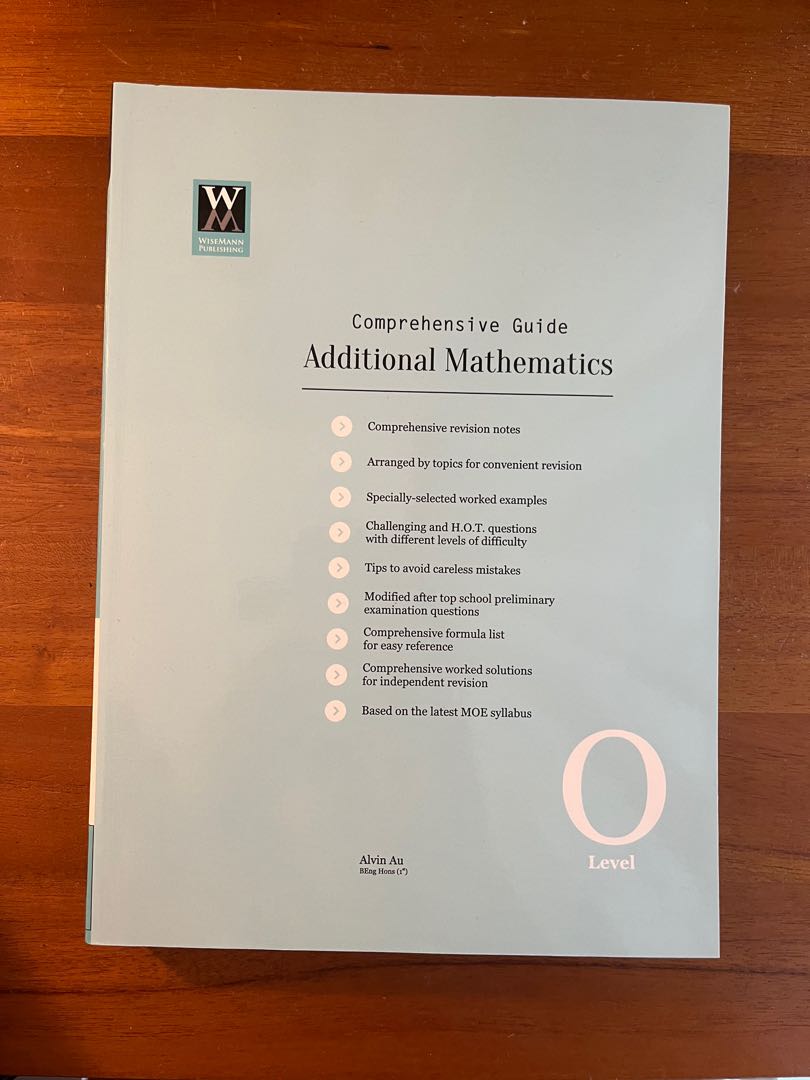 amath guide book with practices ! additional mathematics comprehensive ...