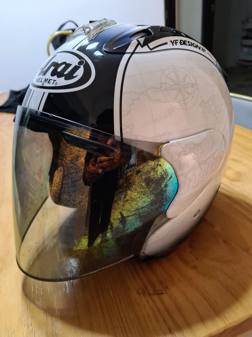 Arai Ram 4 Harada Tour, Motorcycles, Motorcycle Apparel on Carousell
