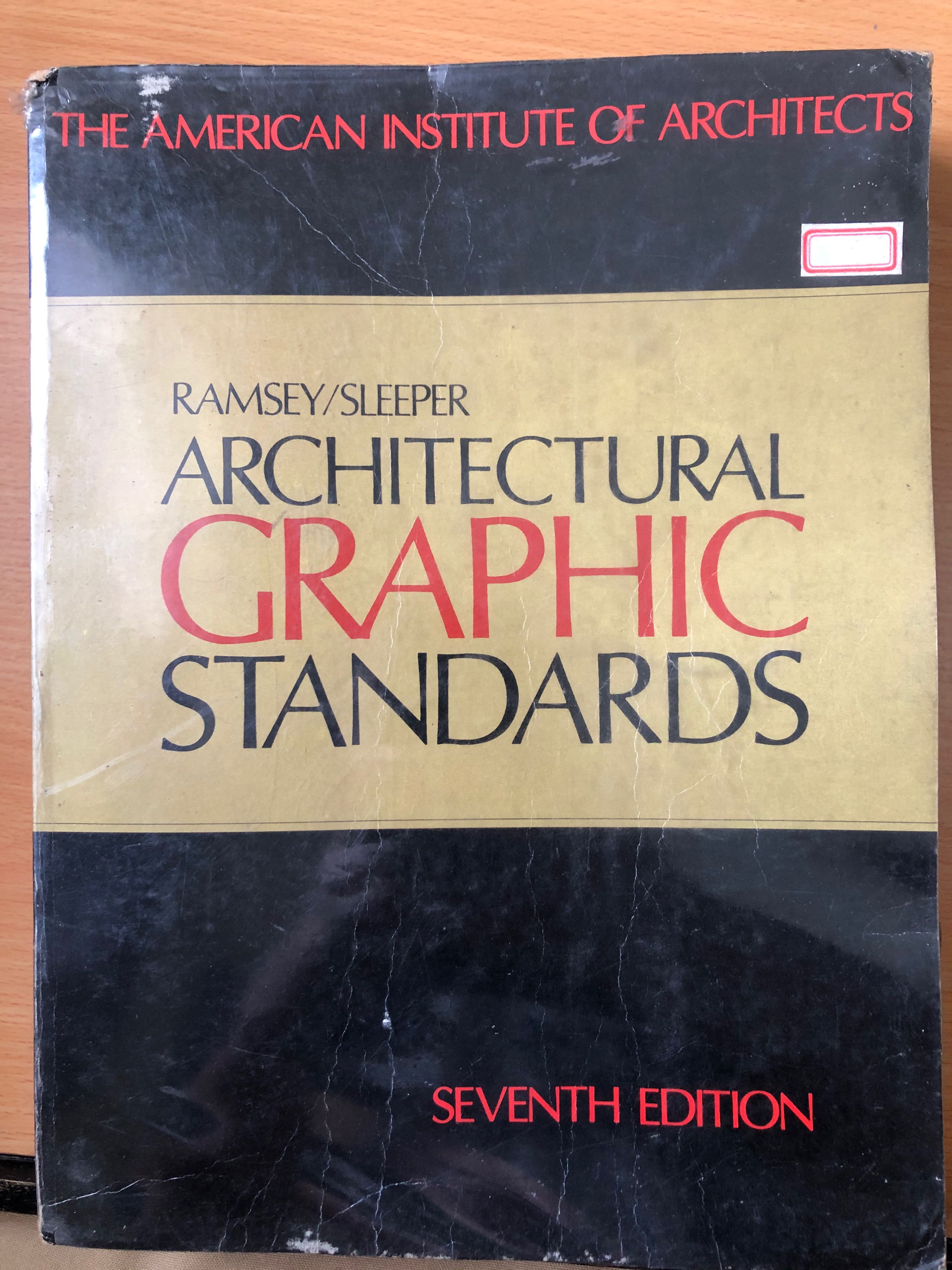 Architectural Graphics Standards 7th Edition, Hobbies & Toys, Books ...