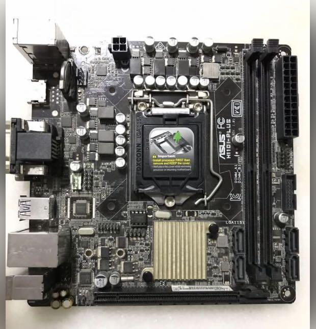 ASUS H110i Plus motherboard LGA1151 Intel (ITX form factor), Computers ...