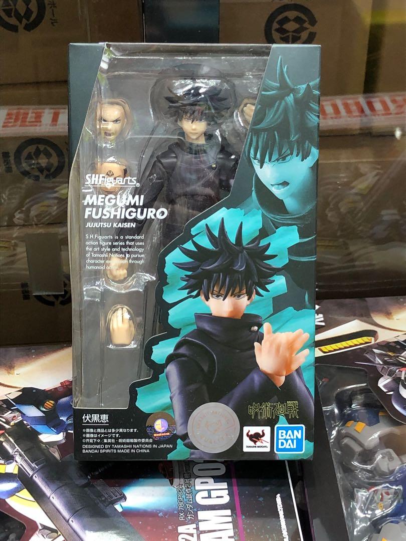 Bandai Shf Jujutsu Kaisen Action Figure Megumi Fushiguro 咒術迴戰 伏黑惠, 興趣及 ...