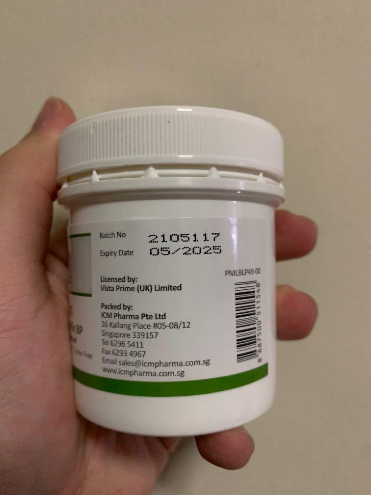 Basic Paralin 100g white soft paralin BP moisturiser, Beauty & Personal ...