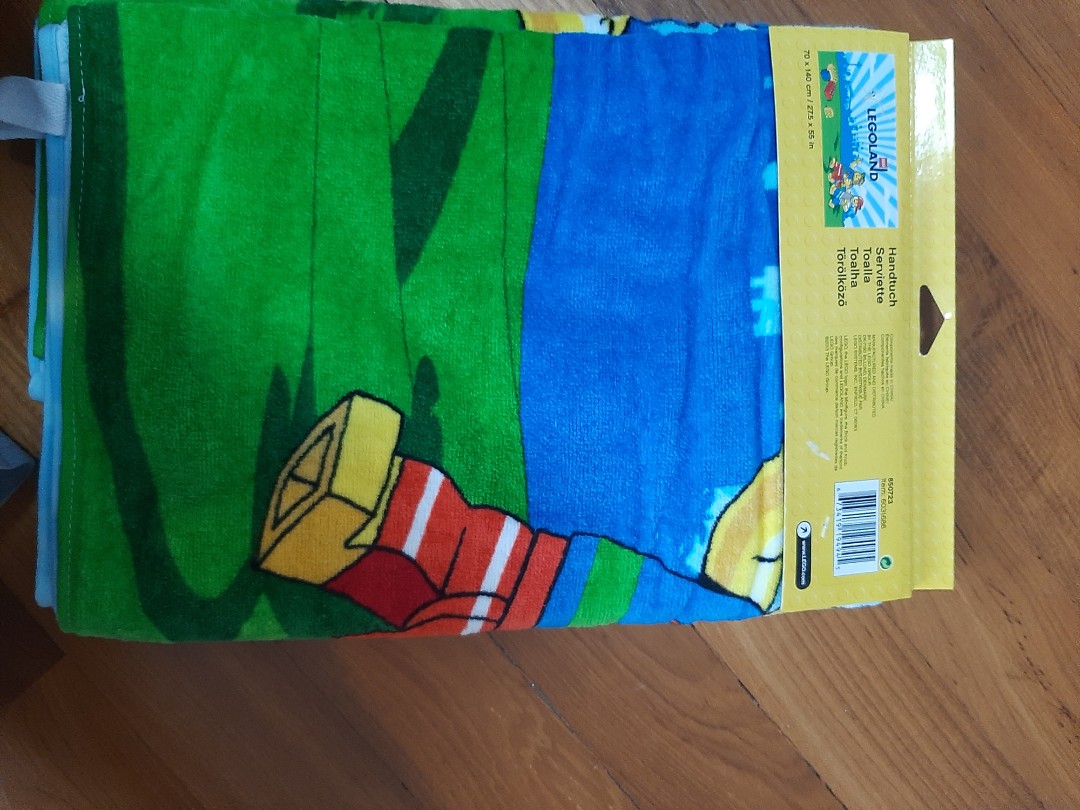 Big Legoland towel, Babies & Kids, Bathing & Changing, Other Baby ...