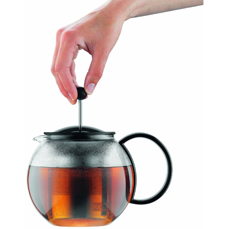 Bodum Assam Tea Press with Stainless Steel Filter, 34-Ounce (1 Litre ...