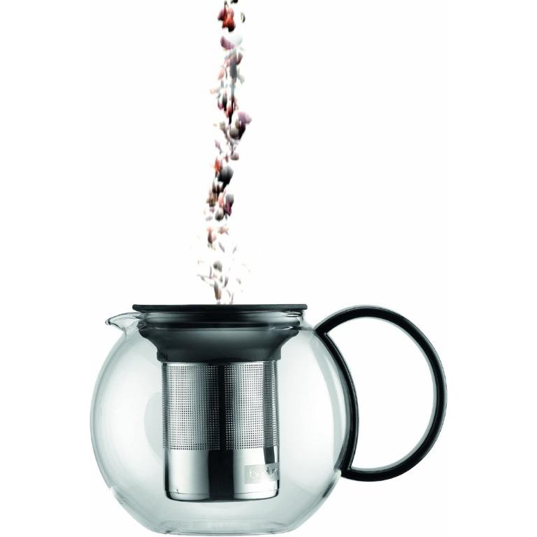 Bodum Assam Tea Press with Stainless Steel Filter, 34-Ounce (1 Litre ...