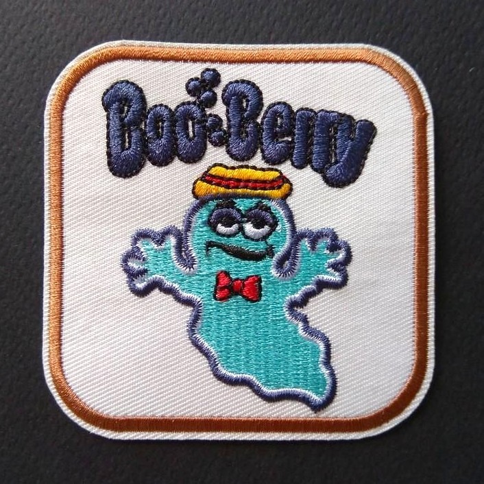 Boo Berry Breakfast Cereal Iron On Patch, Hobbies & Toys, Stationery ...