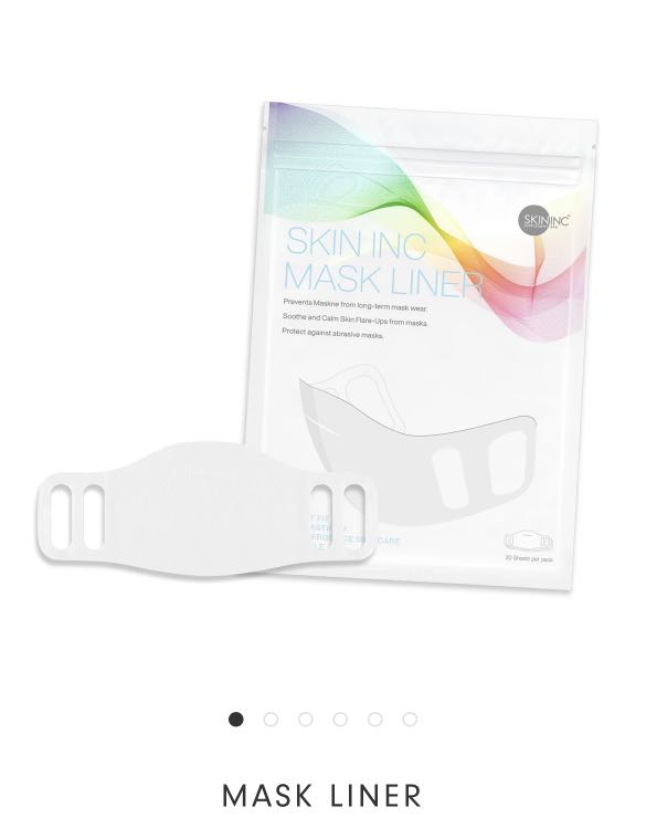 Brand new Skin Inc Mask Liner, Health & Nutrition, Face Masks & Face ...
