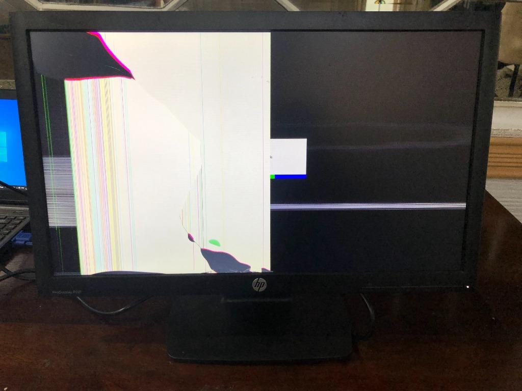 Broken HP ProDisplay P221 Monitor, Computers & Tech, Parts ...