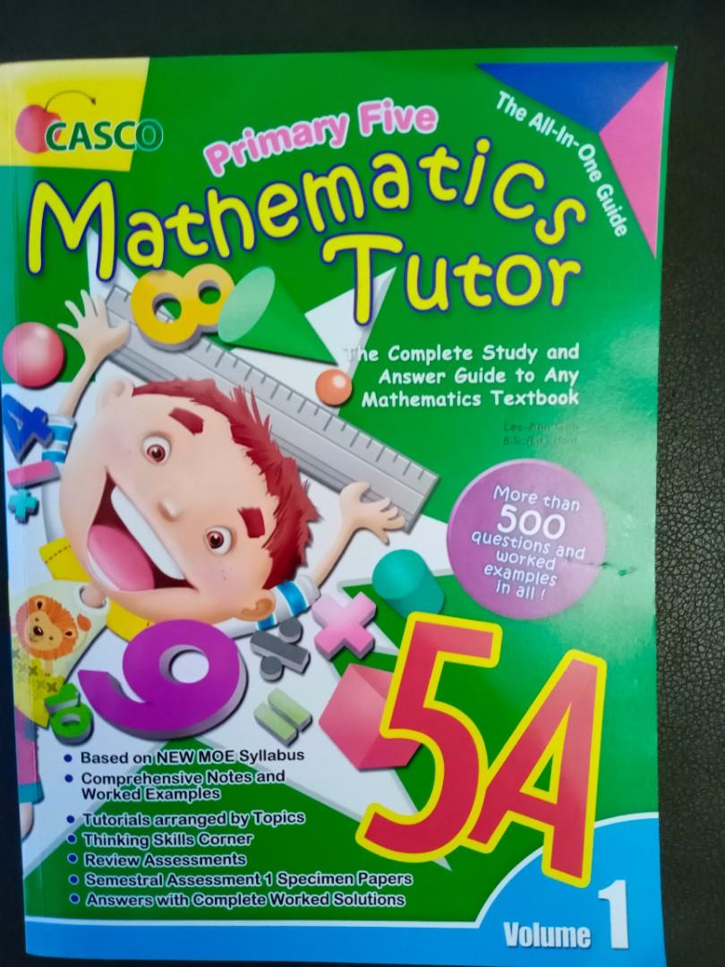 Casco Mathematics Tutor Assessment Books Upper Primary,P5 and 6 ...