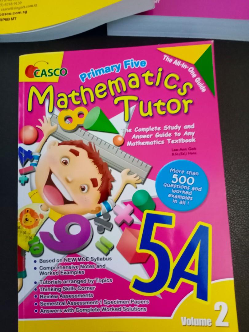 Casco Mathematics Tutor Assessment Books Upper Primary,P5 and 6 ...