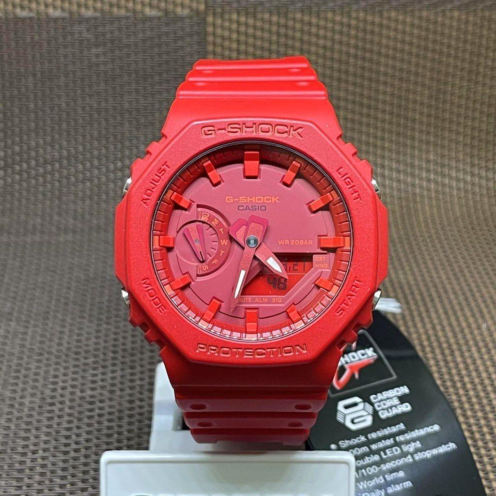 [Mint] CASIO G-Shock Carbon Core RED, Luxury, Watches on Carousell