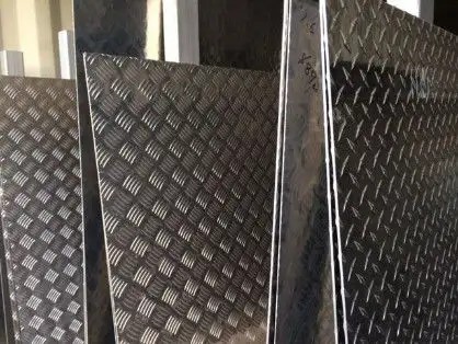 CHECKERED CHECKER CHEQUERED PLATE PLATES DURBAR TREAD DIAMOND SHEETS ...