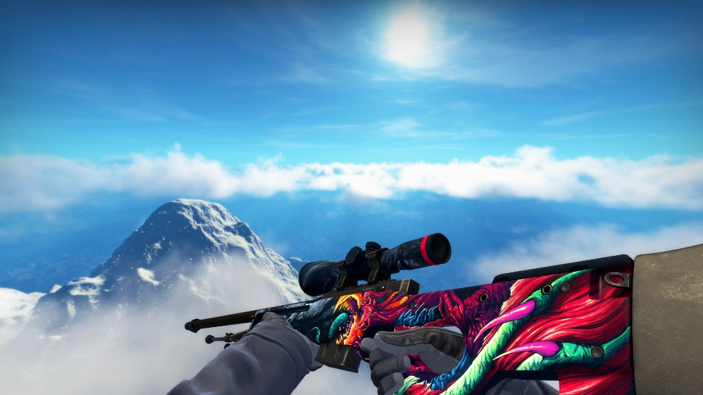 CSGO skins - AWP Hyper Beast (Field Tested), Video Gaming, Video Games ...