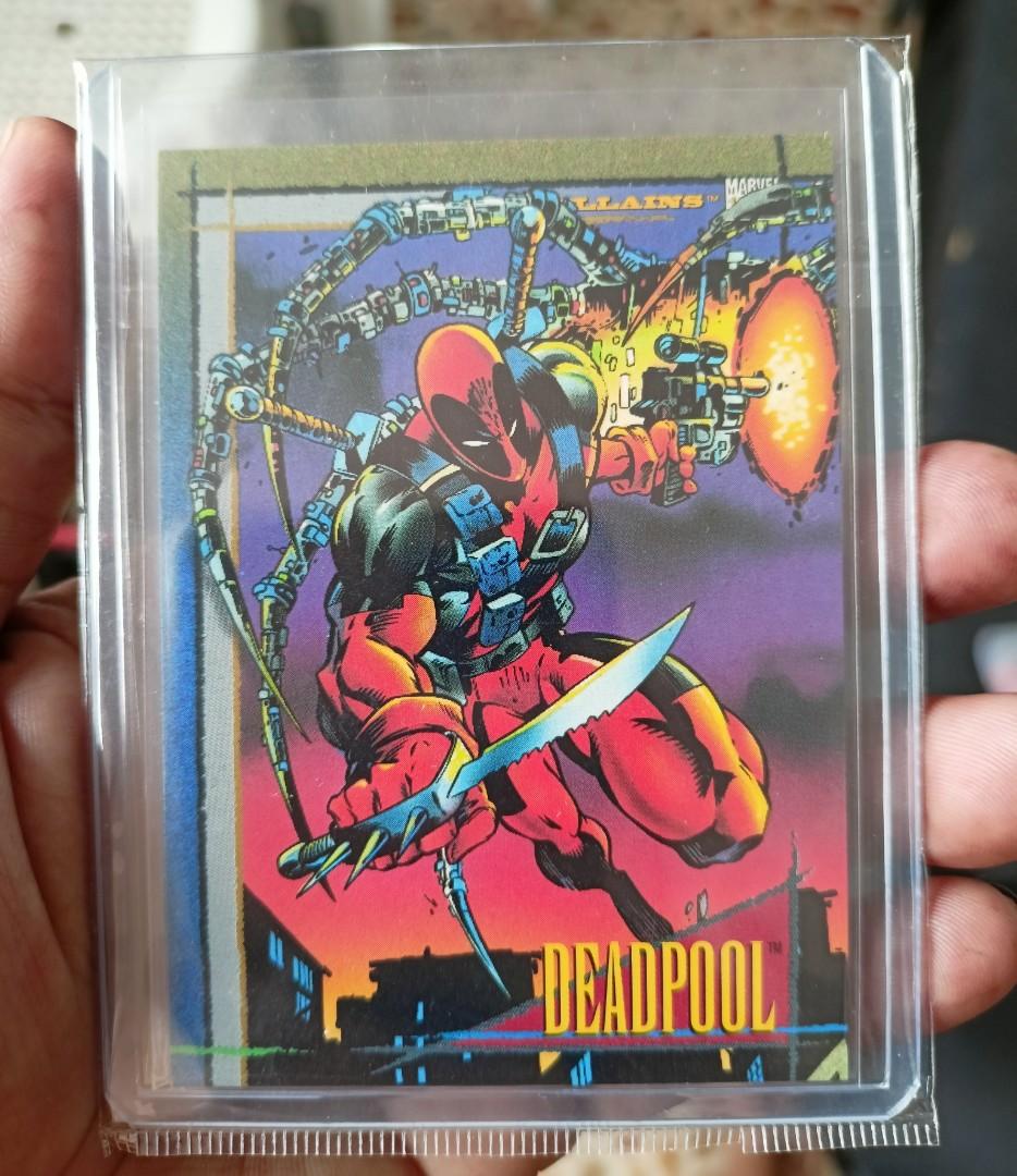 DEADPOOL 1993 MARVEL UNIVERSE SERIES 4 IMPEL TRADING CARDS | RARE! MINT ...