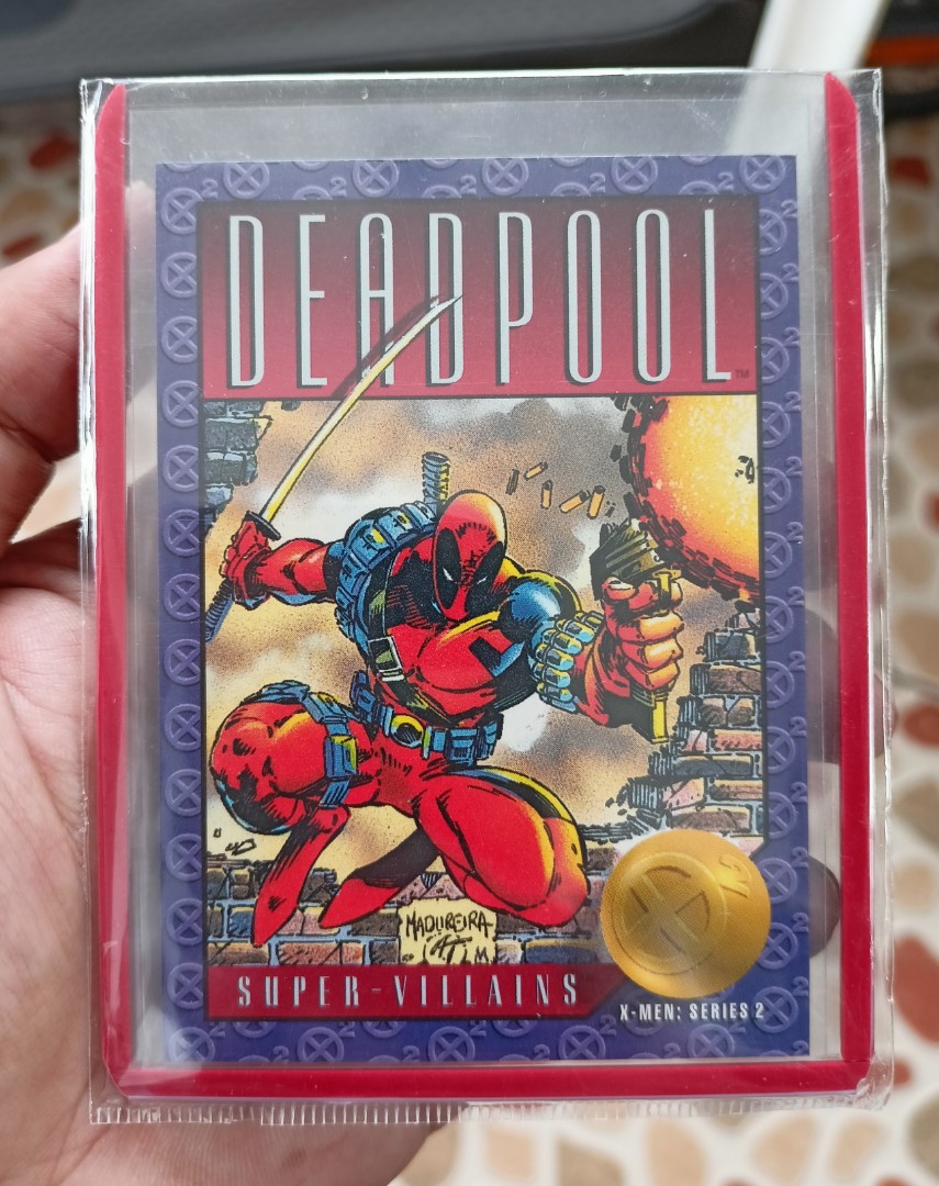 DEADPOOL 1993 MARVEL X-MEN SERIES 2 IMPEL TRADING CARDS | RARE! MINT ...