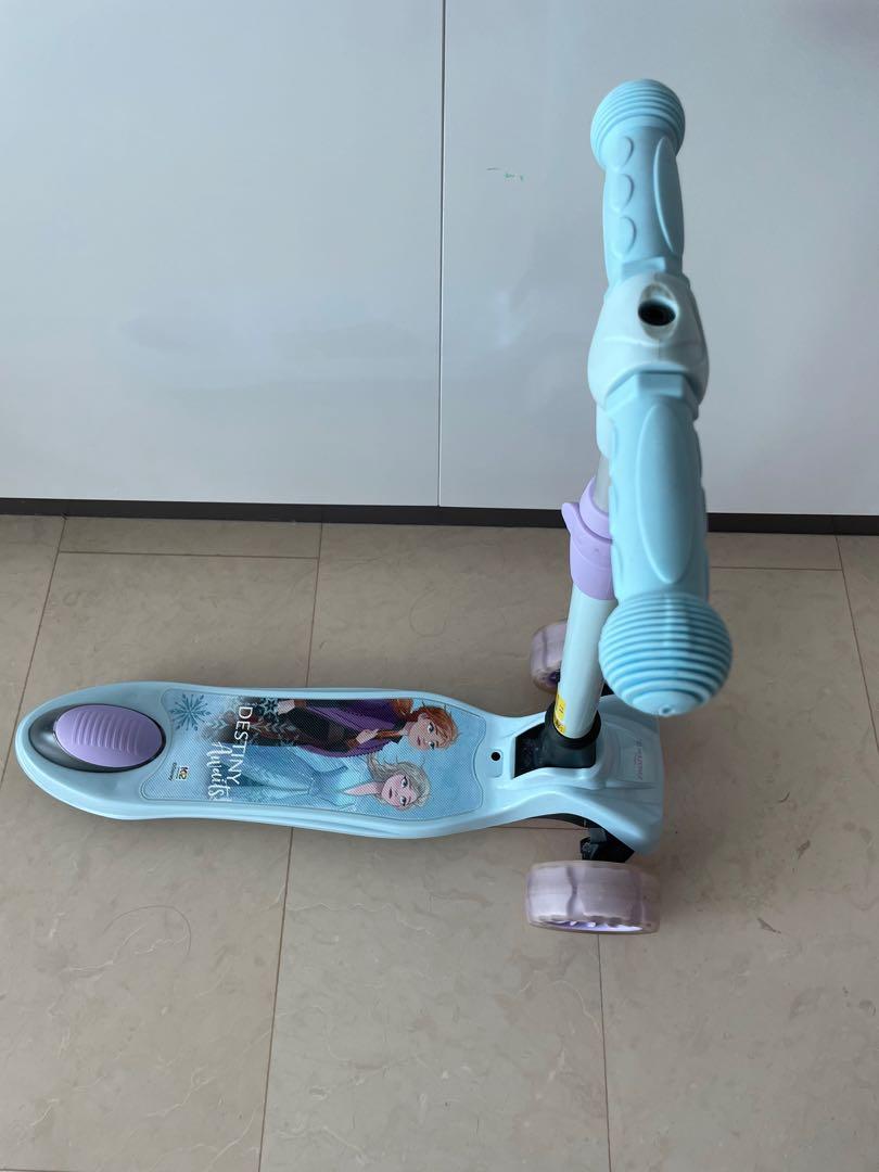 Disney Frozen Kids Scooter Elsa Scooter, Sports Equipment, Sports ...