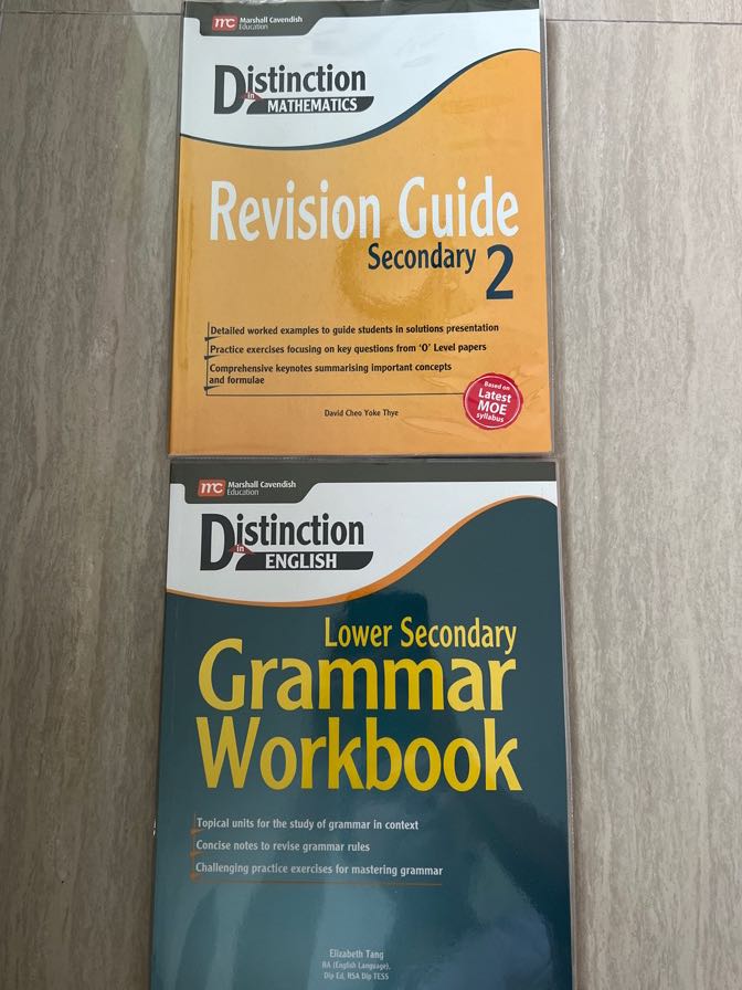 Distinction in Mathematics and English ( Revision Guide Sec 2 & Lower ...