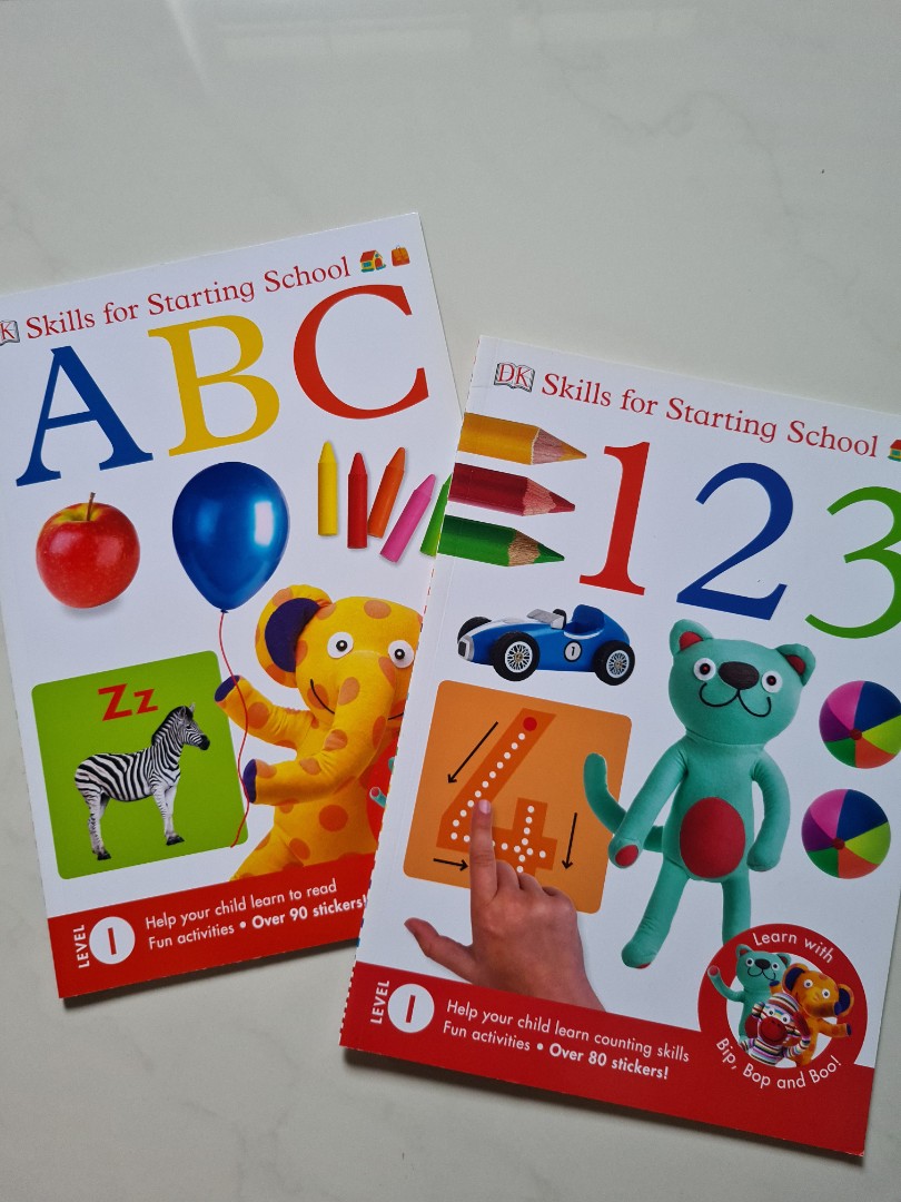 DK Skills for starting school 123/ ABC, Hobbies & Toys, Books ...