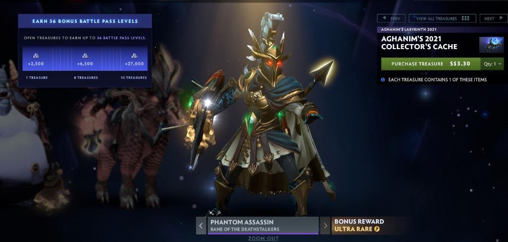 Dota 2 Aghanim's 2021 Collector's Cache, Video Gaming, Gaming Accessories, In-Game Products on ...