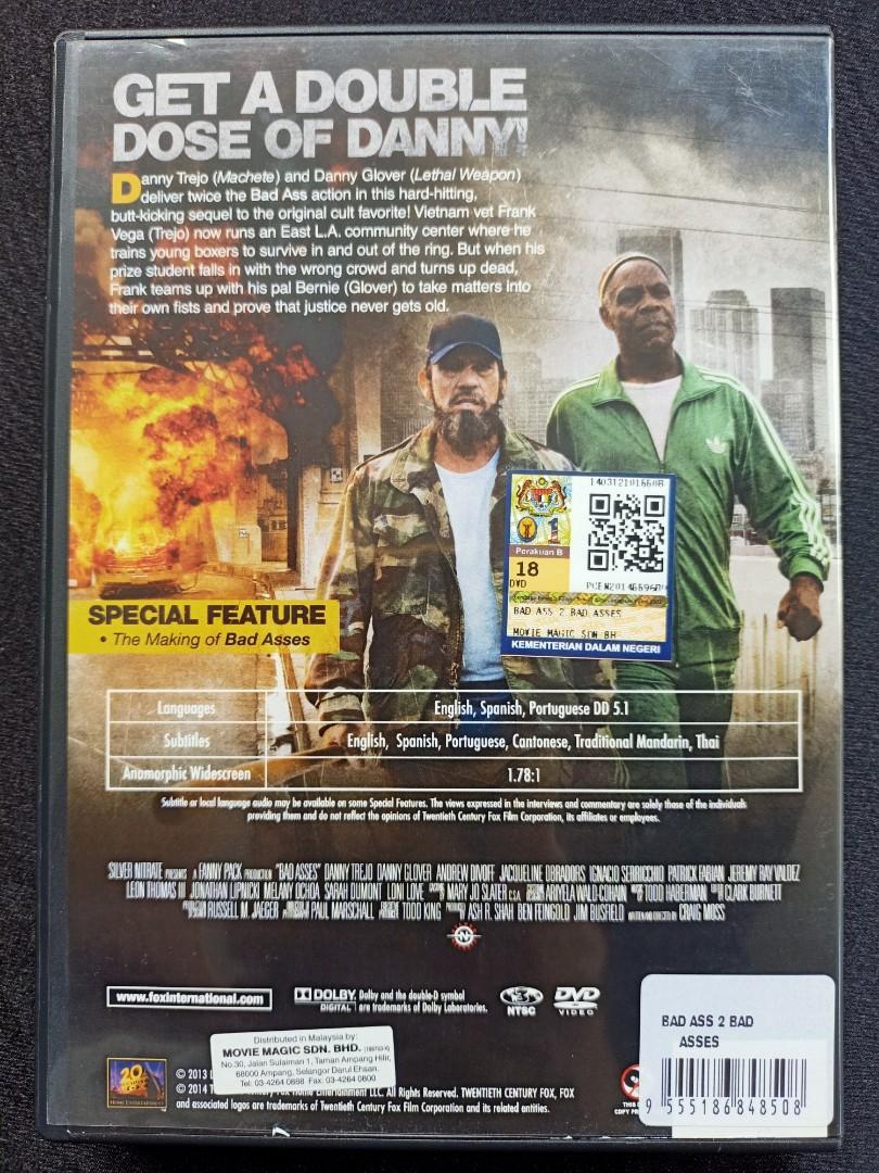 DVD Bad Ass 2 : Bad Asses, Hobbies & Toys, Music & Media, CDs & DVDs on Carousell