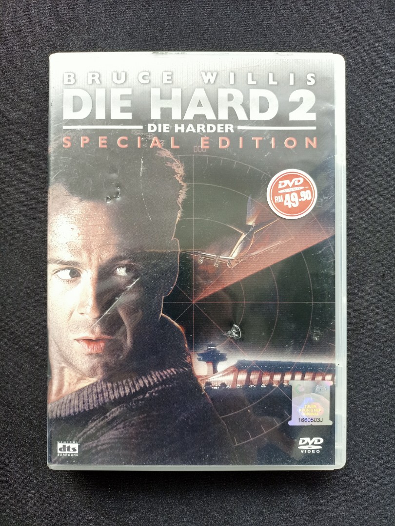 DVD Die Hard 2 : Die Harder, Hobbies & Toys, Music & Media, CDs & DVDs ...