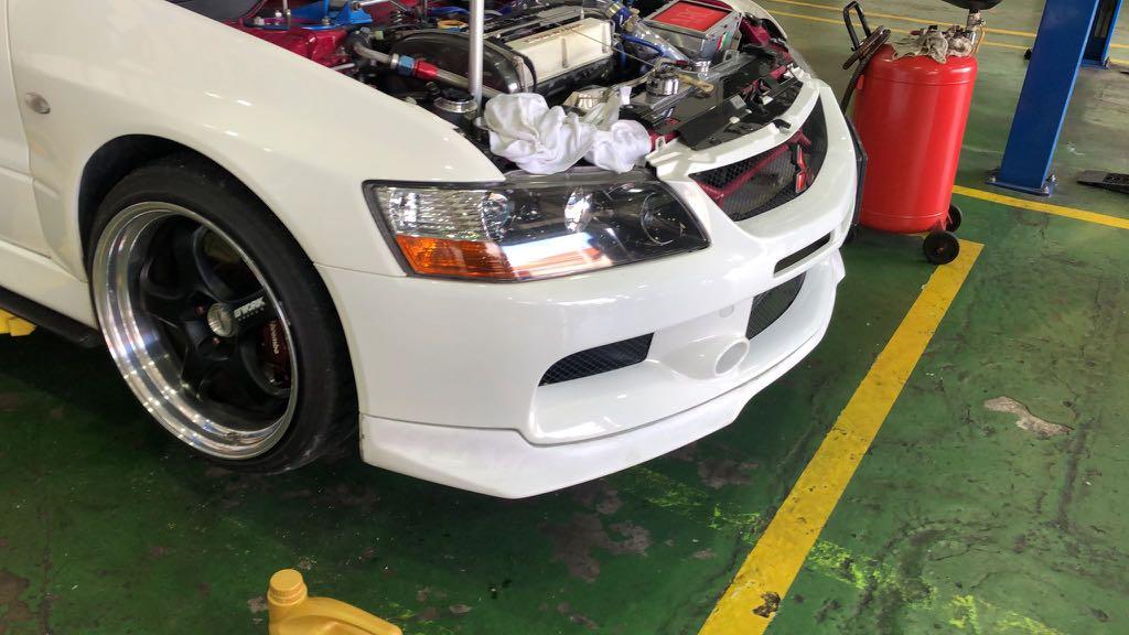 Evo 9 ralliart front lip , brand new, Car Accessories, Accessories on ...