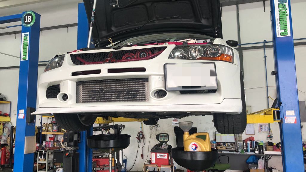 Evo 9 ralliart front lip , brand new, Car Accessories, Accessories on ...