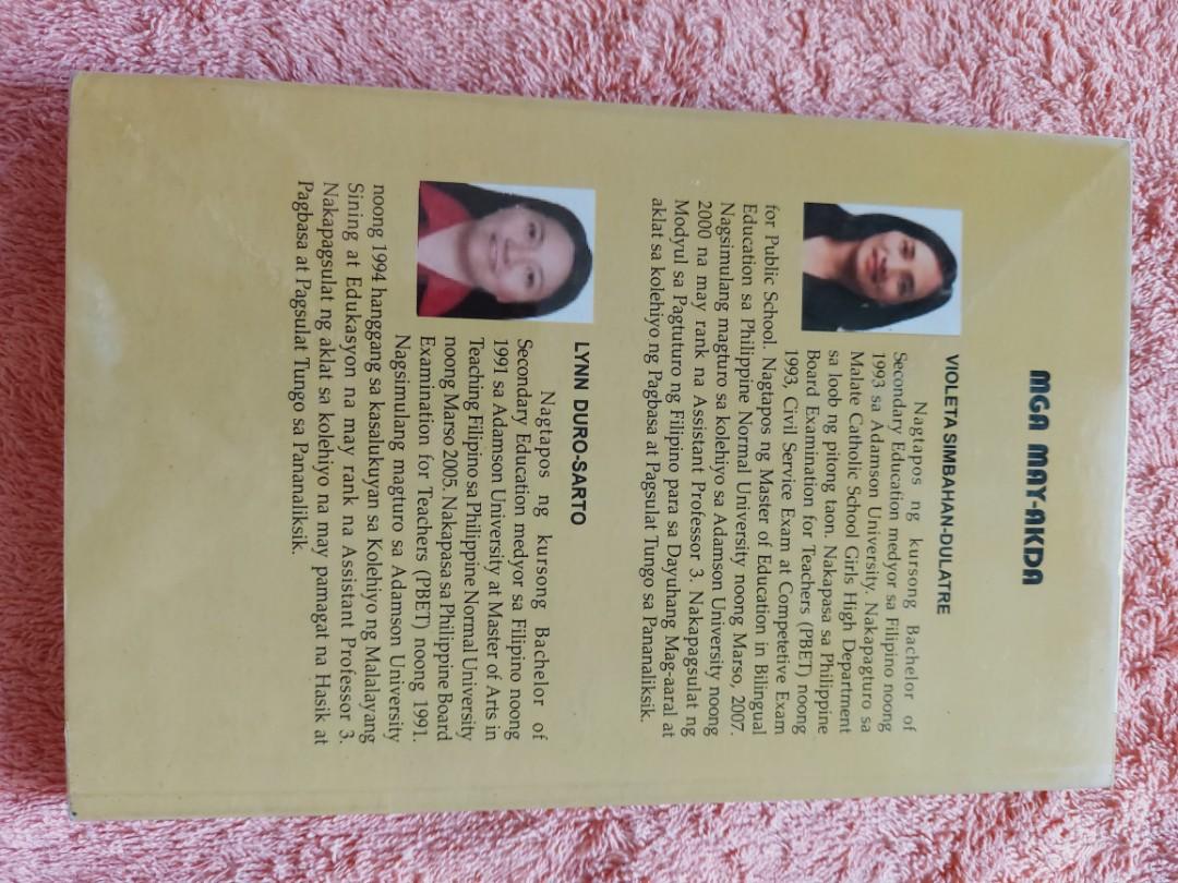 Filipino book in Senior High School SHS Kto12, Hobbies & Toys, Books ...