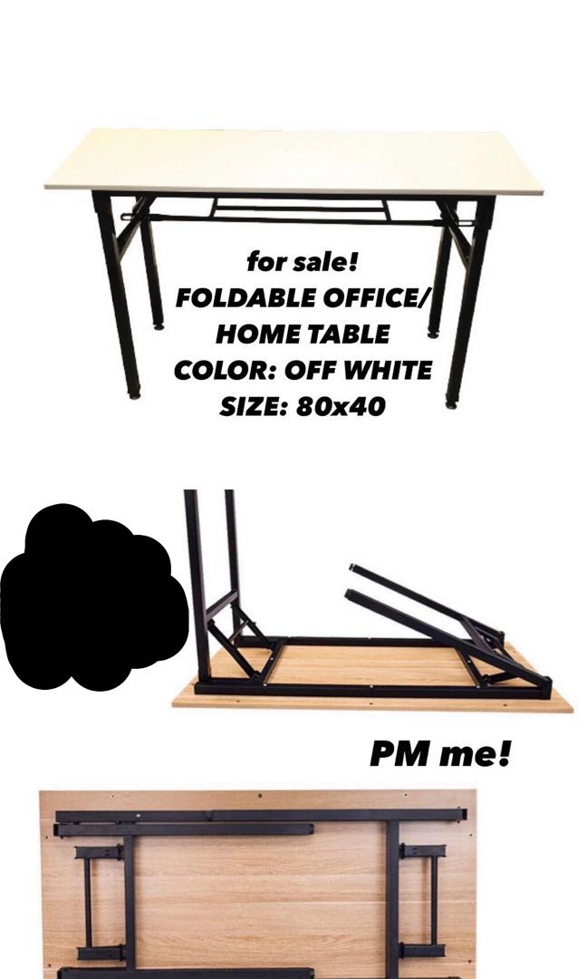 FOLDABLE TABLE, Furniture & Home Living, Furniture, Tables & Sets on ...