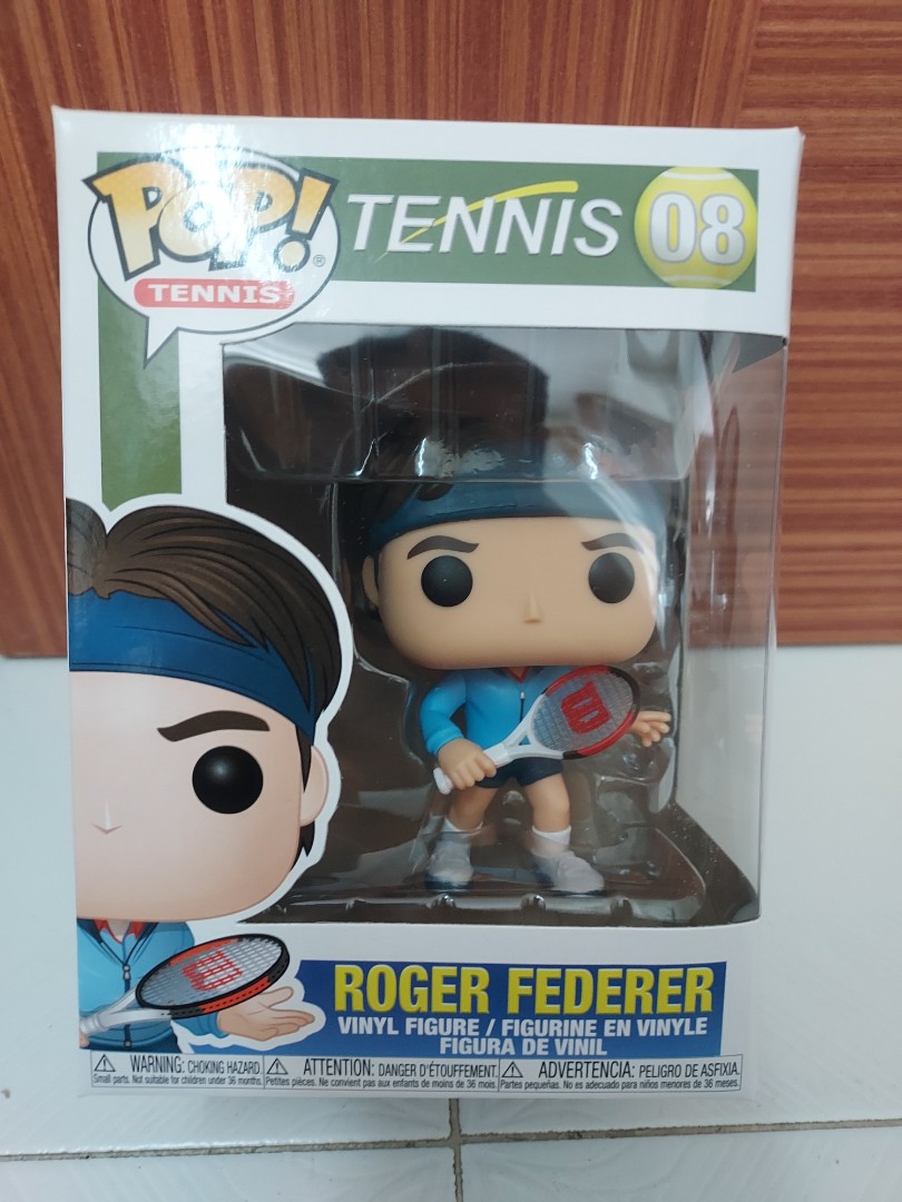 Funko Roger Federer tennis, Hobbies & Toys, Toys & Games on Carousell
